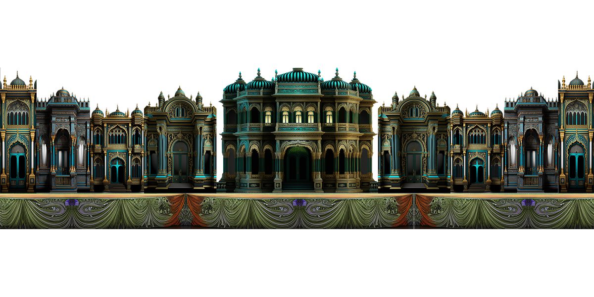 Royal Palace Facade Stage - Mapping Mantra